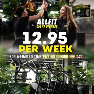 ALLFIT Constellation Drive | 24/7 Gym North Shore | $12.95 pw